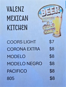 Valenz Mexican kitchen